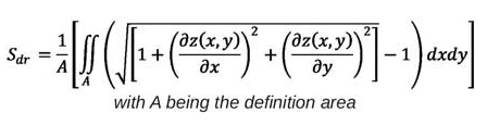 What is the Sdr parameter and when can it be used? - Digital Surf