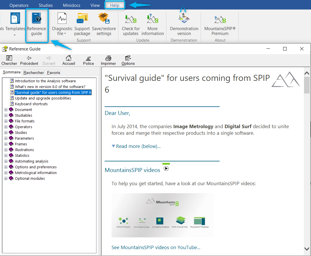 MountainsSPIP® 8インストール方法（SPIP™ ユーザー用） - Digital Surf
