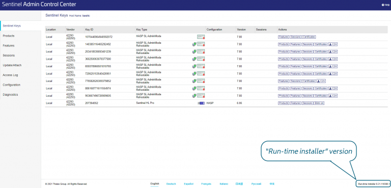 How to download and install the HASP driver for the protection key ...