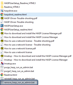 How to download and install the HASP driver for the protection key ...